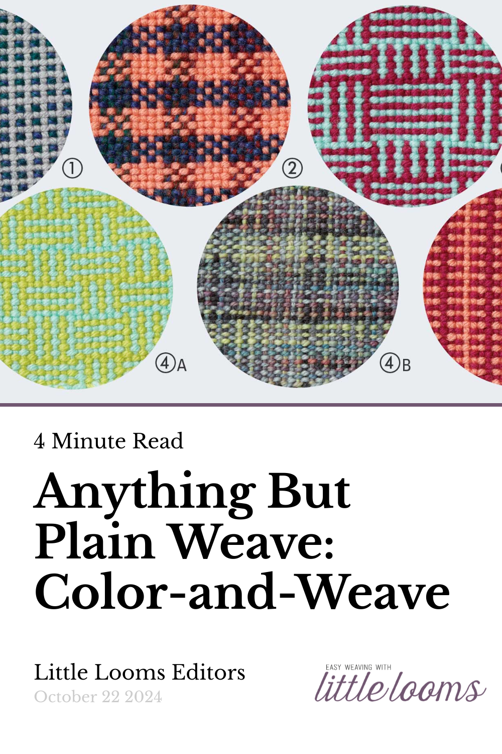 Anything But Plain Weave: Color-and-Weave | Little Looms