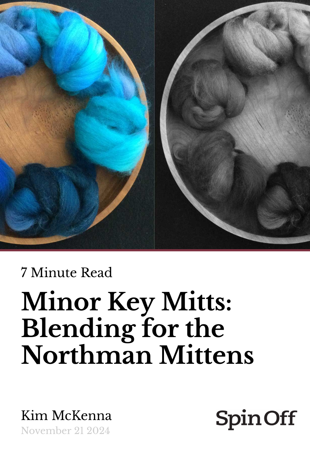 Minor Key Mitts: Blending for the Northman Mittens | Spin Off