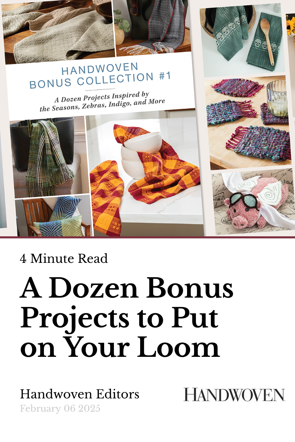 A Dozen Bonus Projects to Put on Your Loom | Handwoven
