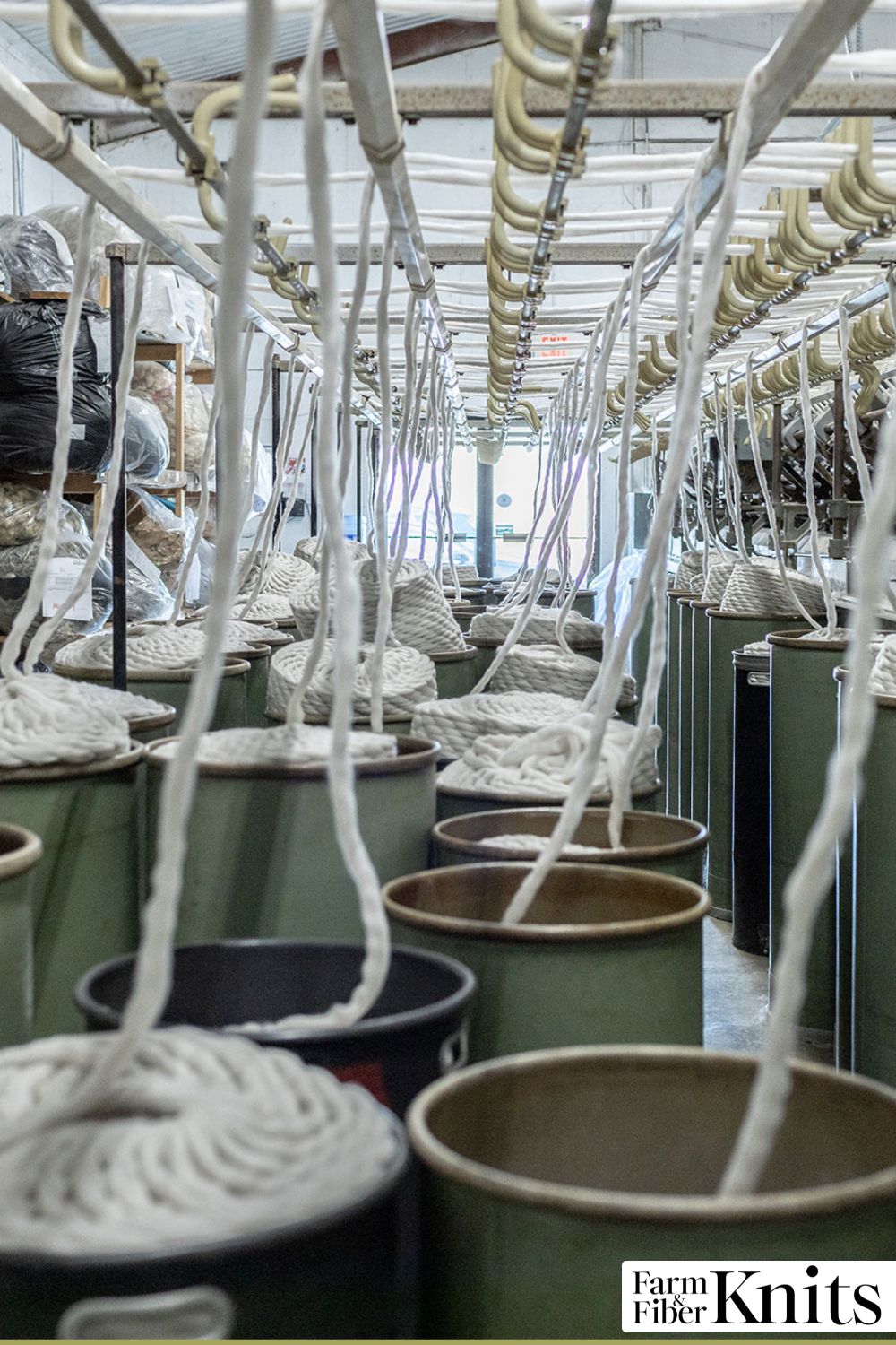 Step Inside a Working Fiber Mill | Farm & Fiber Knits
