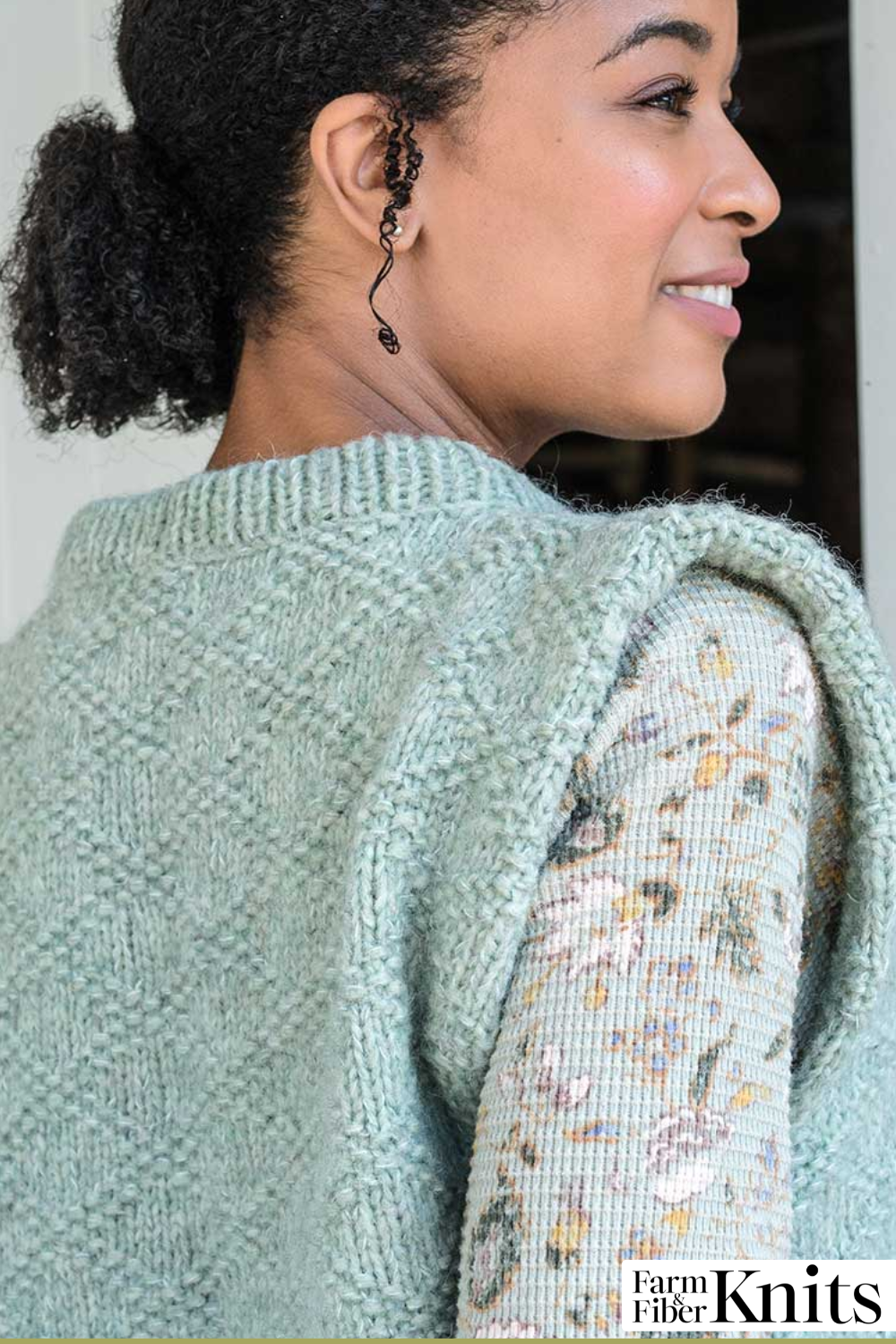 Charlie Slipover: Airy Texture for Any Season | Farm & Fiber Knits