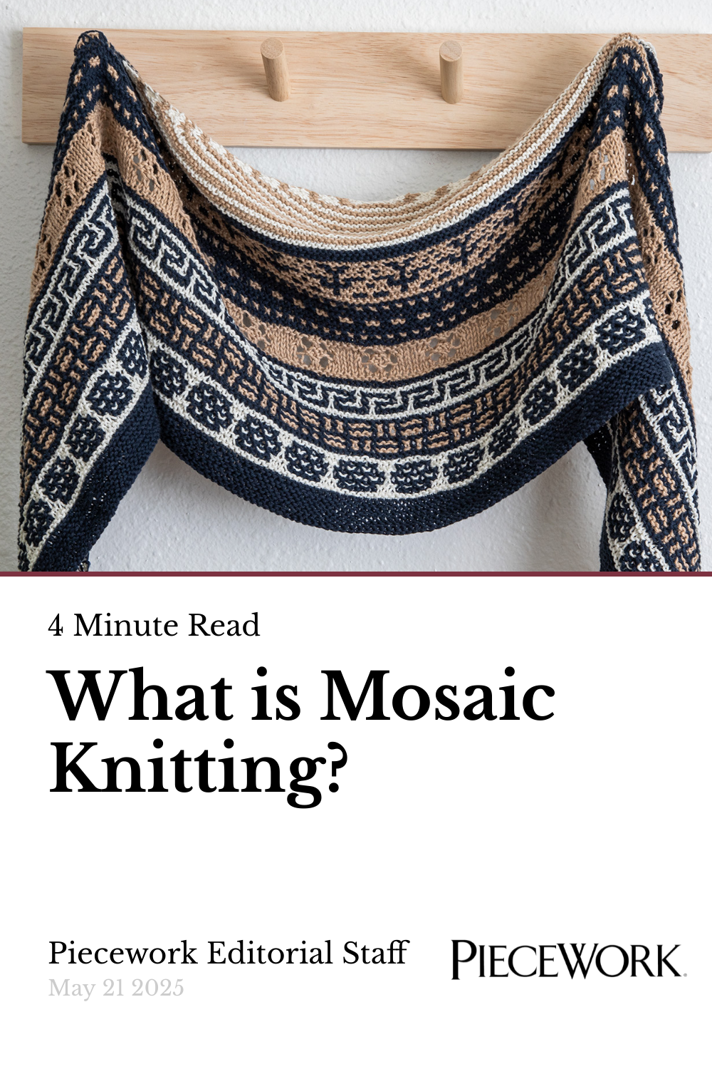 How Does Mosaic Knitting Work? | PieceWork