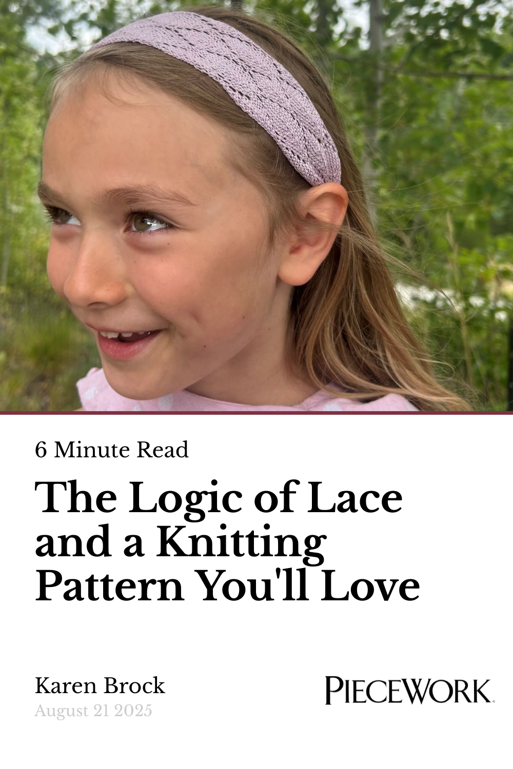 The Logic of Lace and a Knitting Pattern You'll Love | PieceWork