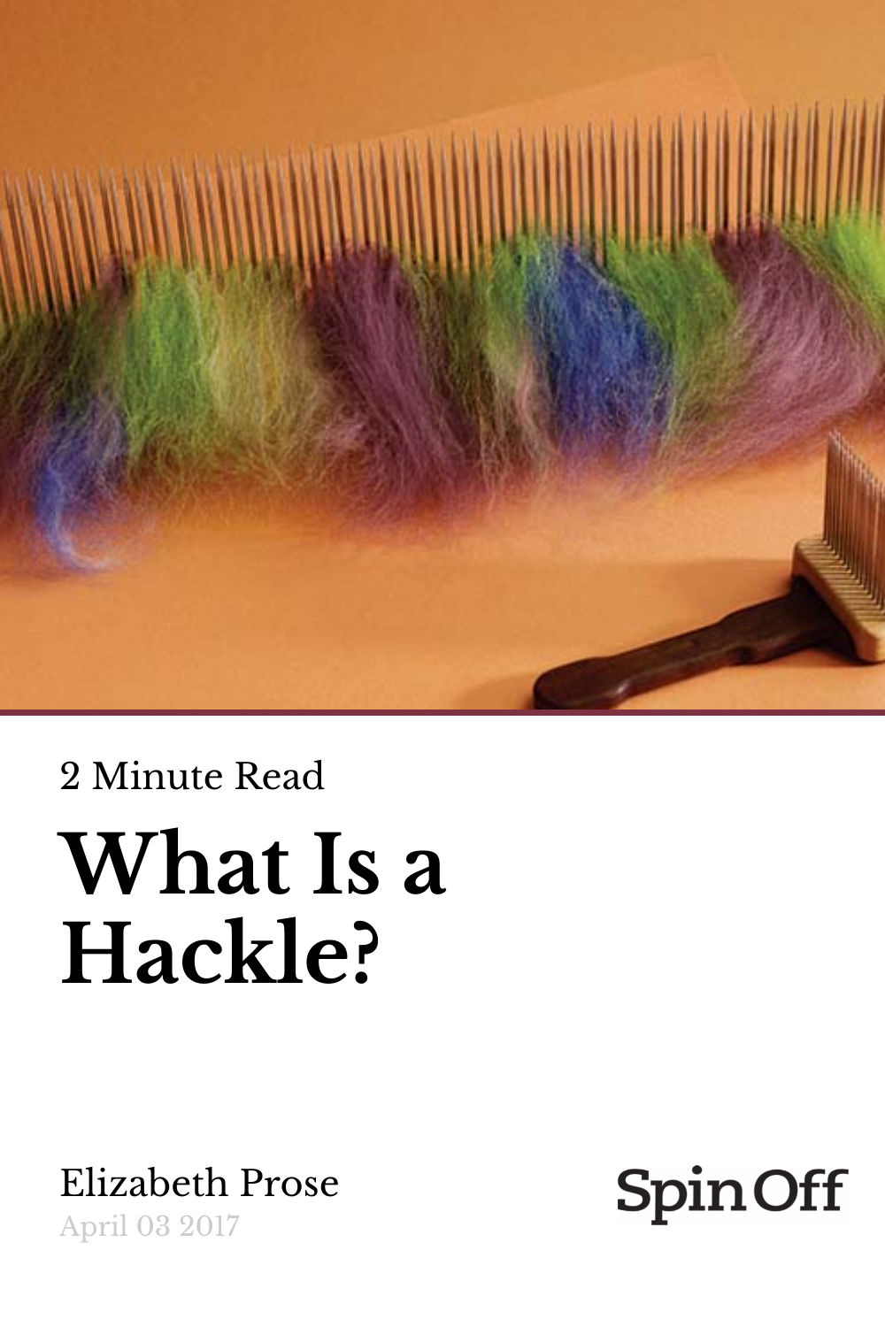 What Is a Hackle? | Spin Off