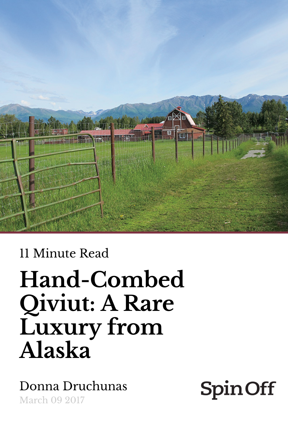 Hand-Combed Qiviut: A Rare Luxury from Alaska | Spin Off