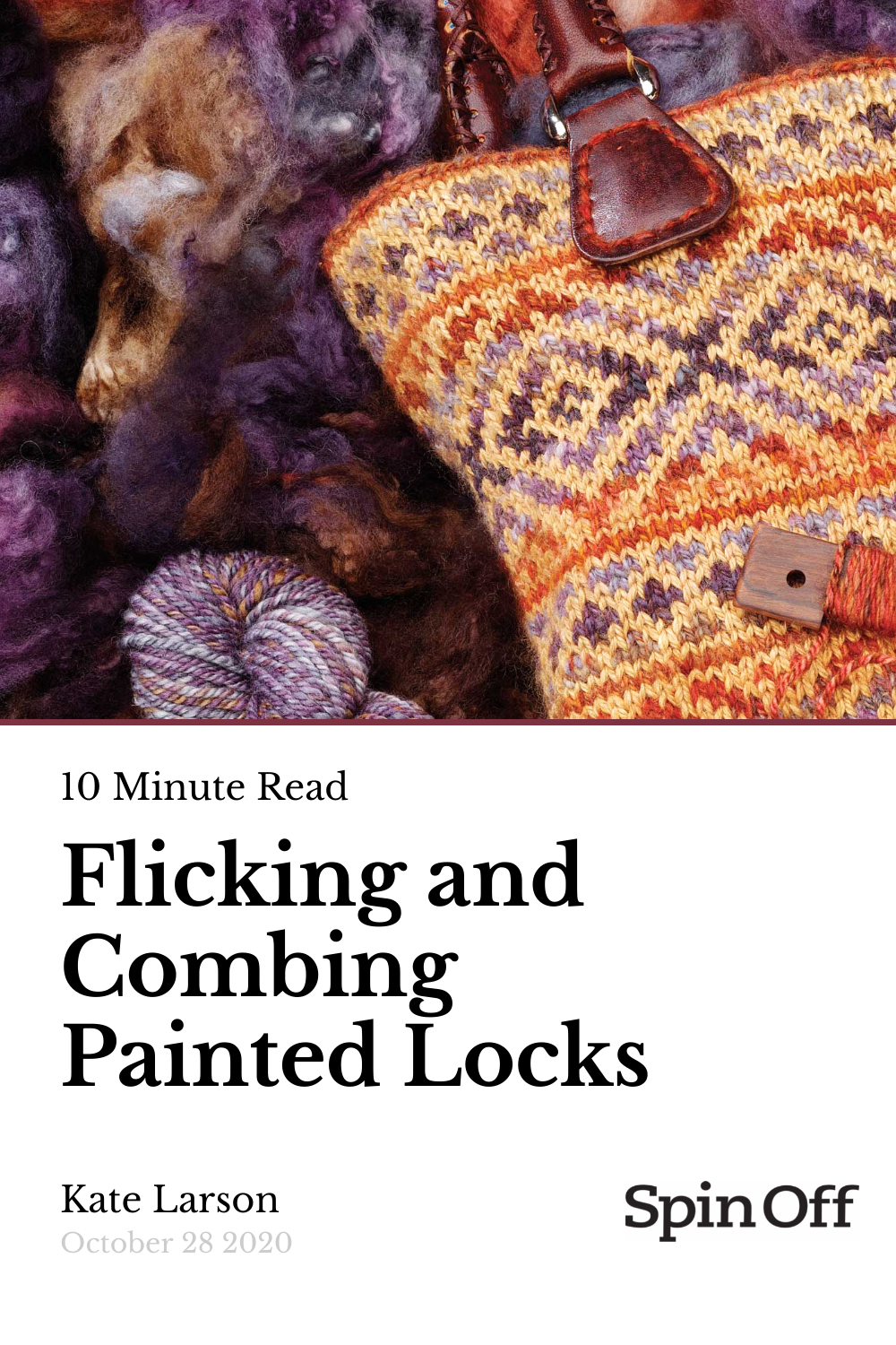 Flicking and Combing Painted Locks | Spin Off