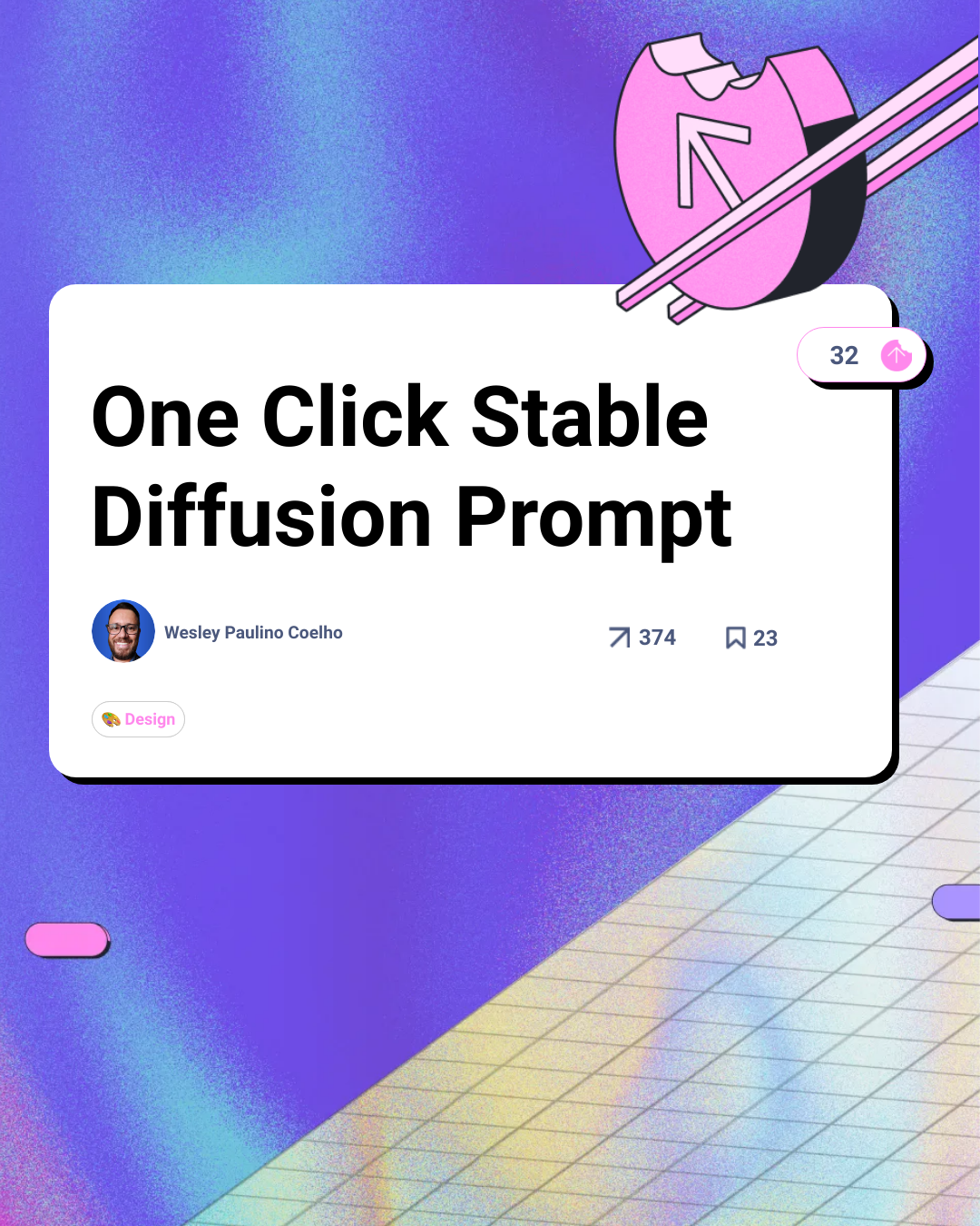 One Click Stable Diffusion Prompt | Snack Prompt