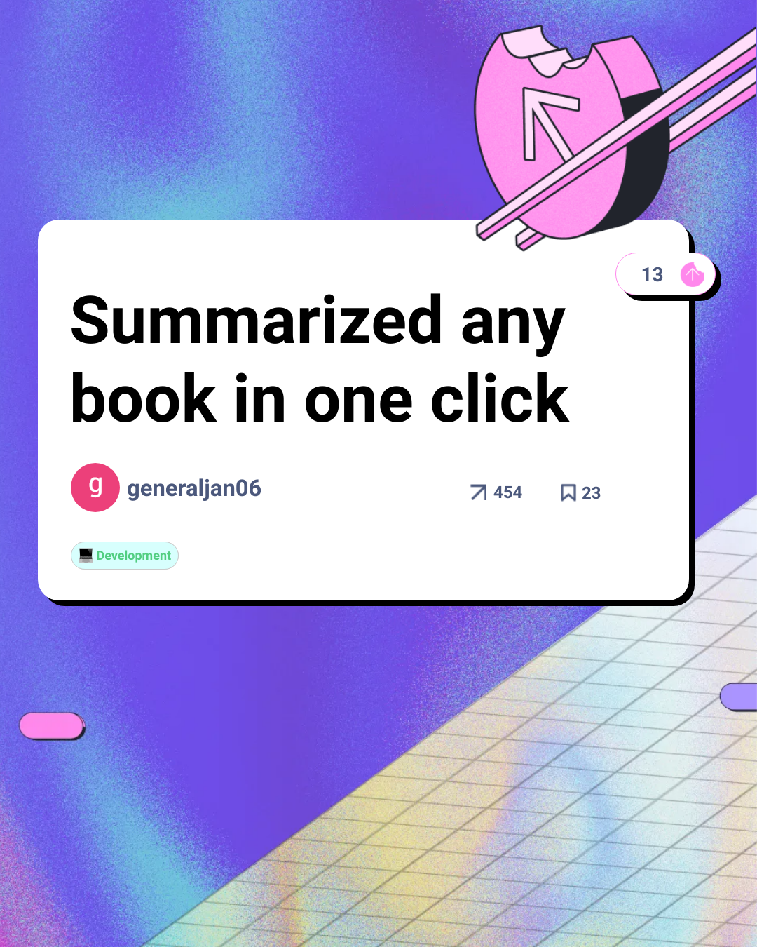 Summarized any book in one click | Snack Prompt