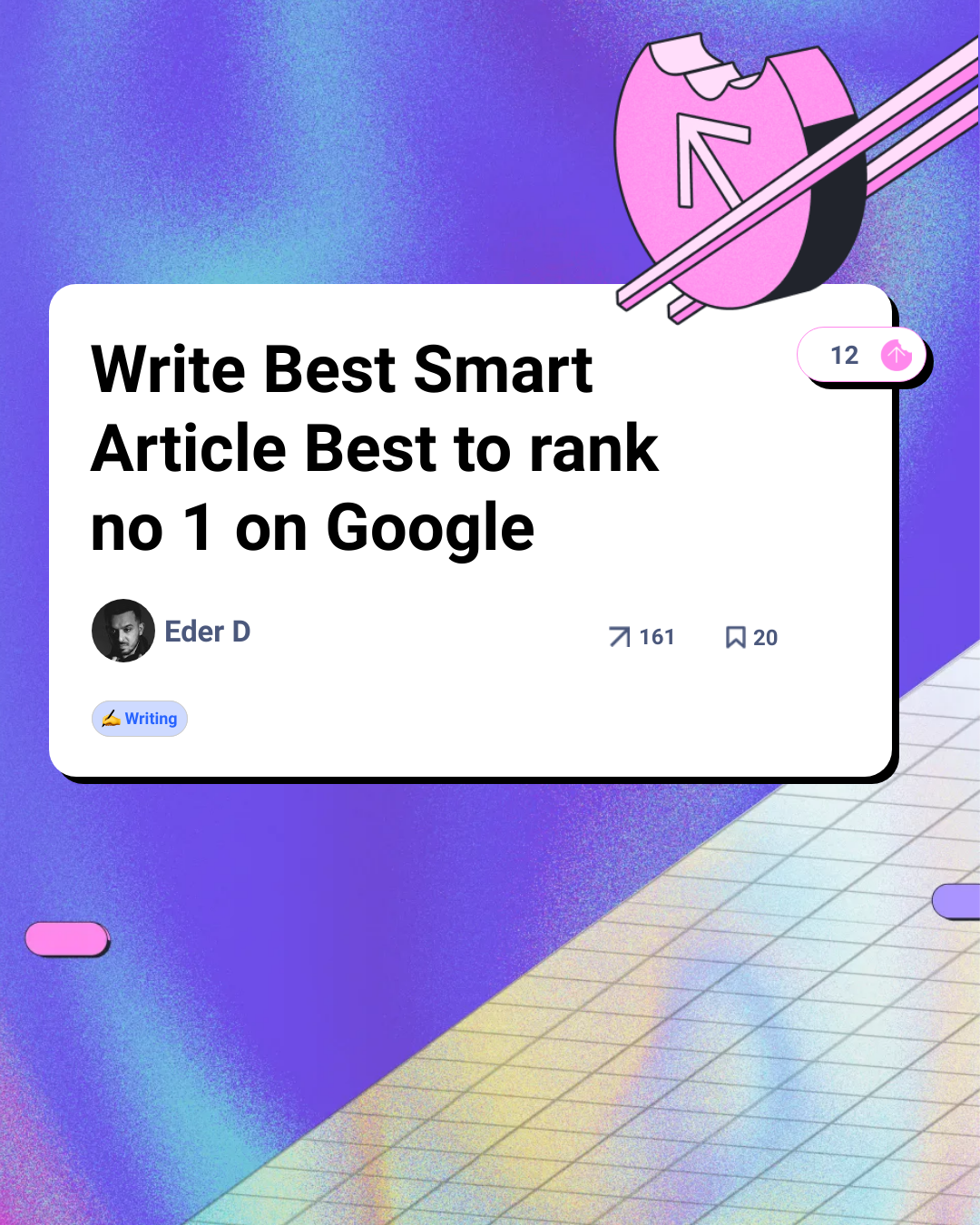 Write Best Smart Article Best to rank no 1 on Google | Snack Prompt