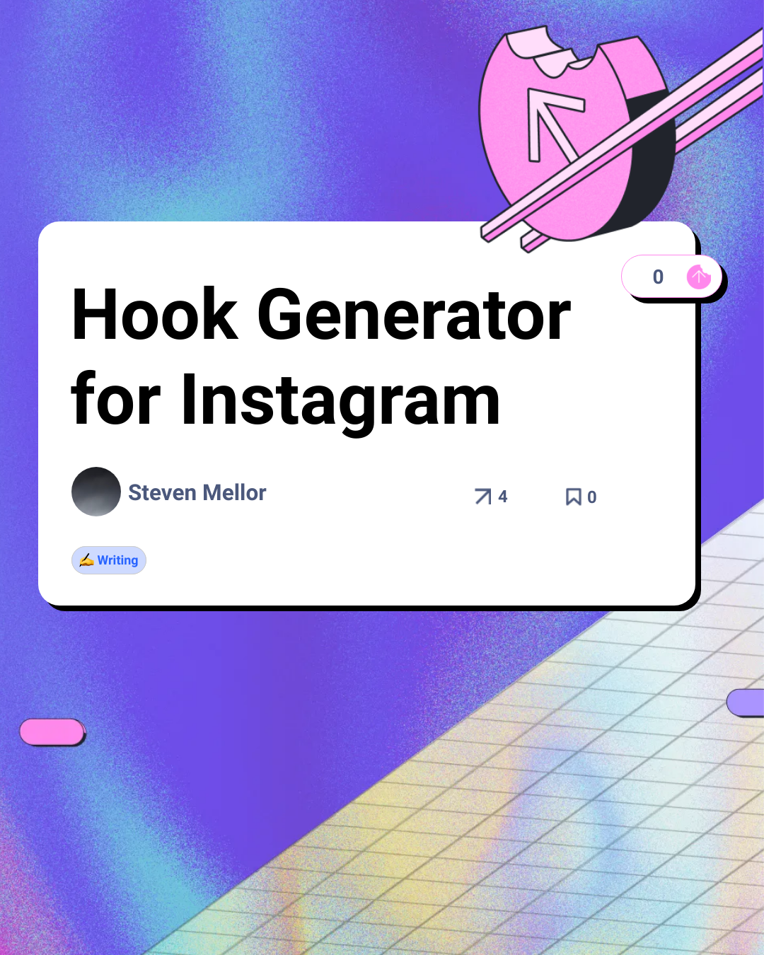 Hook Generator for Instagram | Snack Prompt