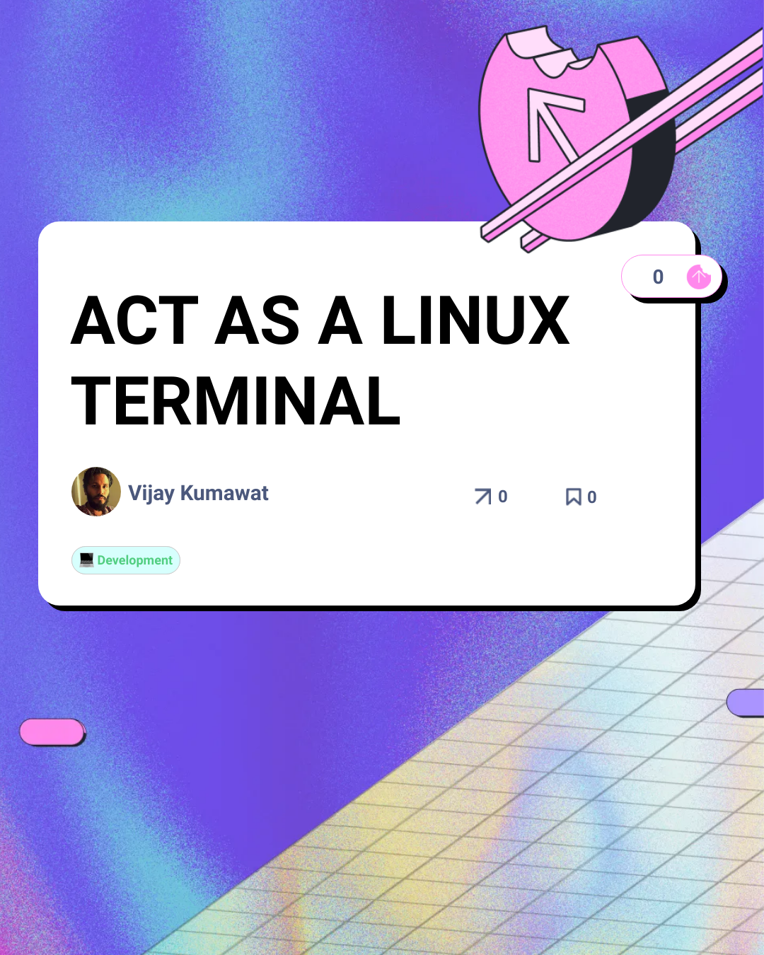 ACT AS A LINUX TERMINAL | Snack Prompt
