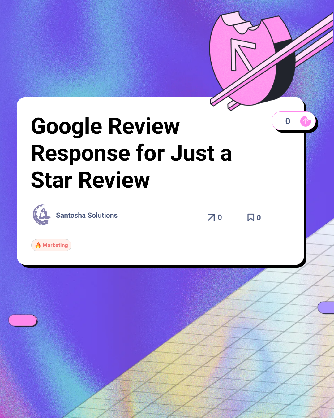 Google Review Response for Just a Star Review | Snack Prompt