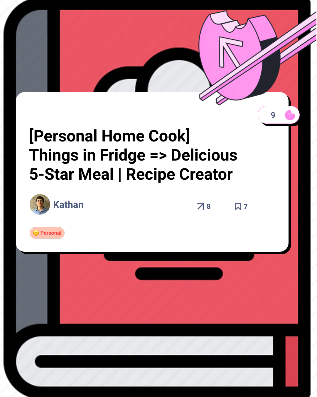 [Personal Home Cook] Things in Fridge => Delicious 5-Star Meal | Recipe Cre