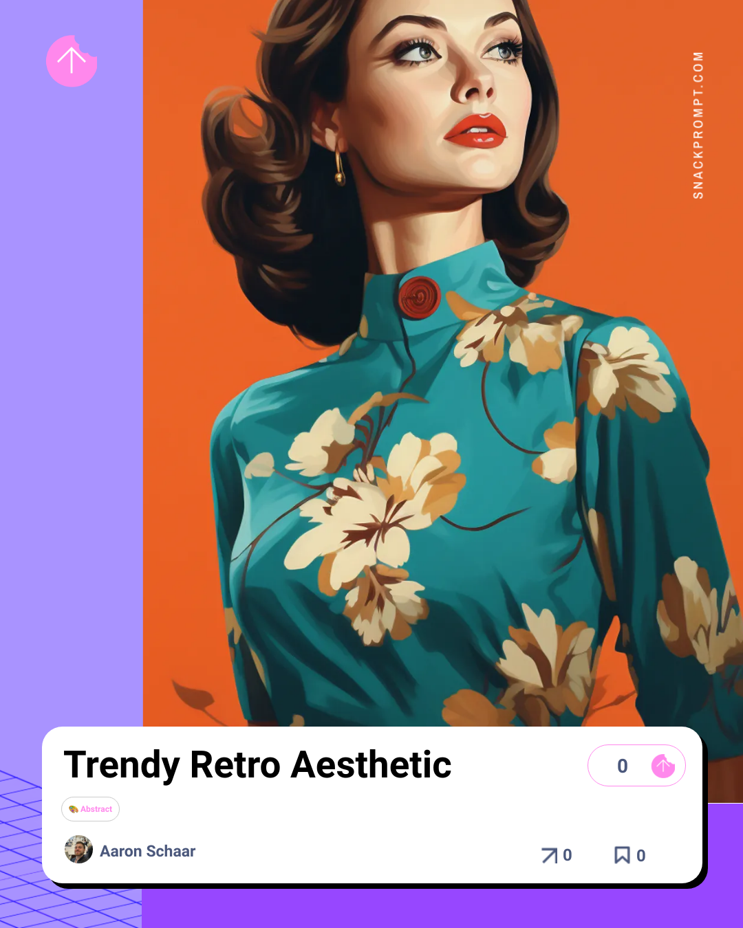 Trendy Retro Aesthetic | Snack Prompt