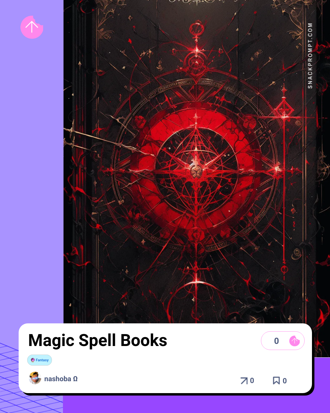 Magic Spell Books | Snack Prompt