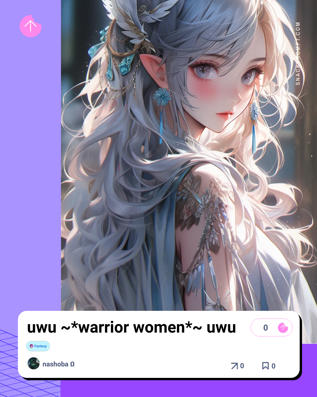 uwu ~*warrior women*~ uwu | Snack Prompt