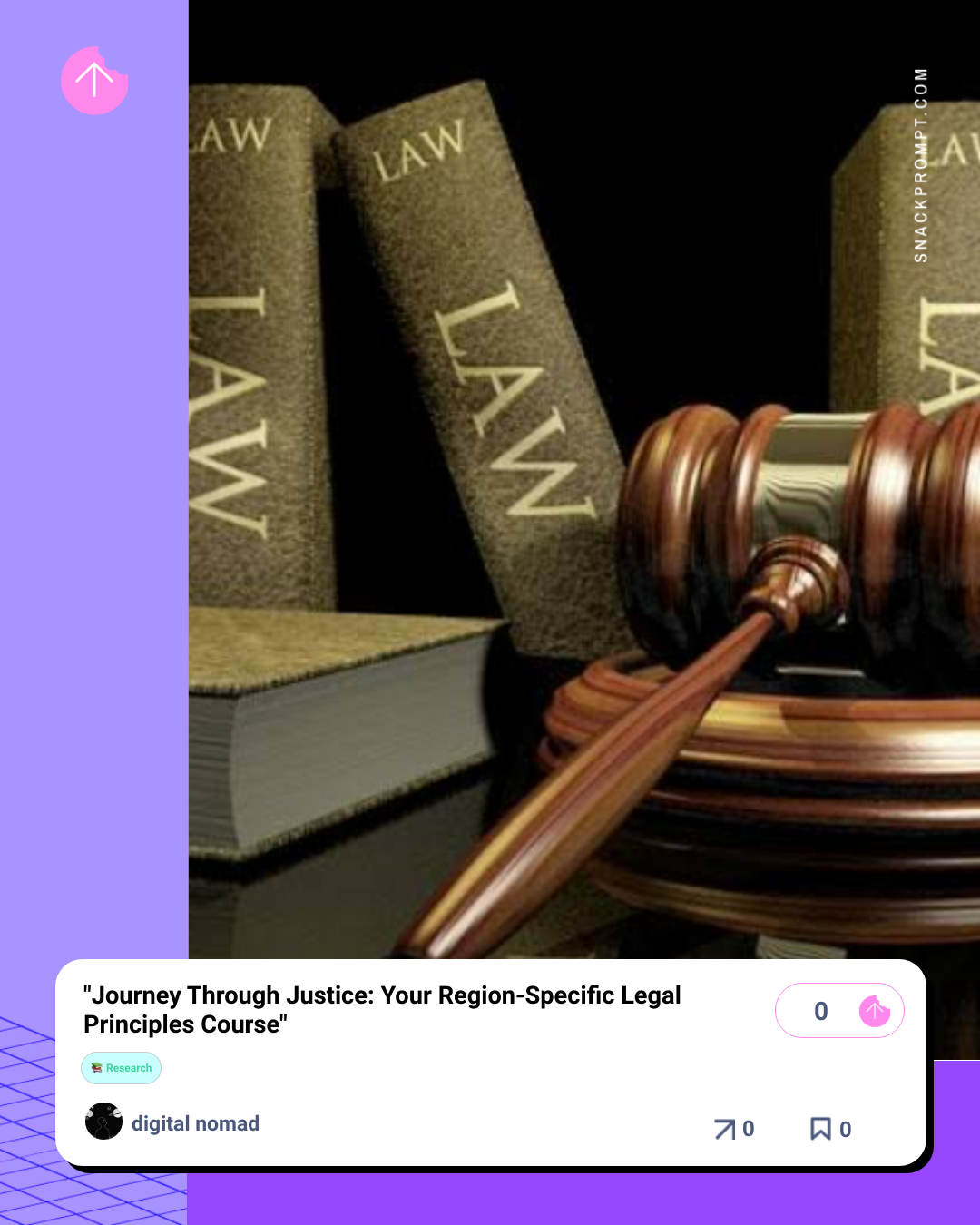 "Journey Through Justice: Your Region-Specific Legal Principles Course" | S