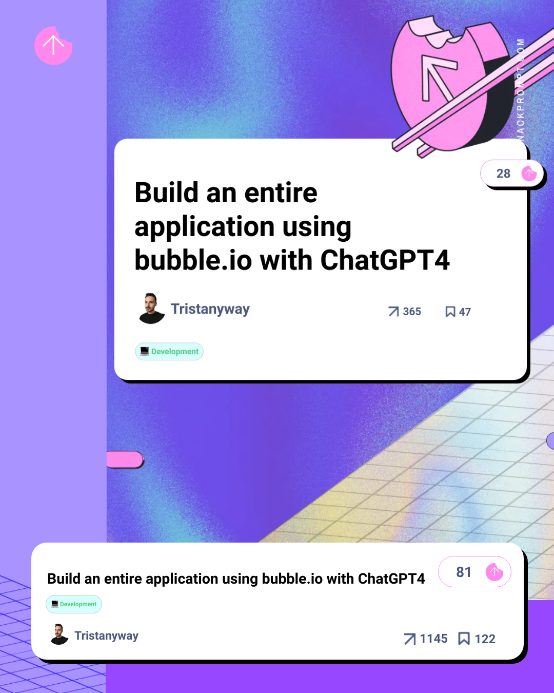 Build an entire application using bubble.io with ChatGPT4 | Snack Prompt