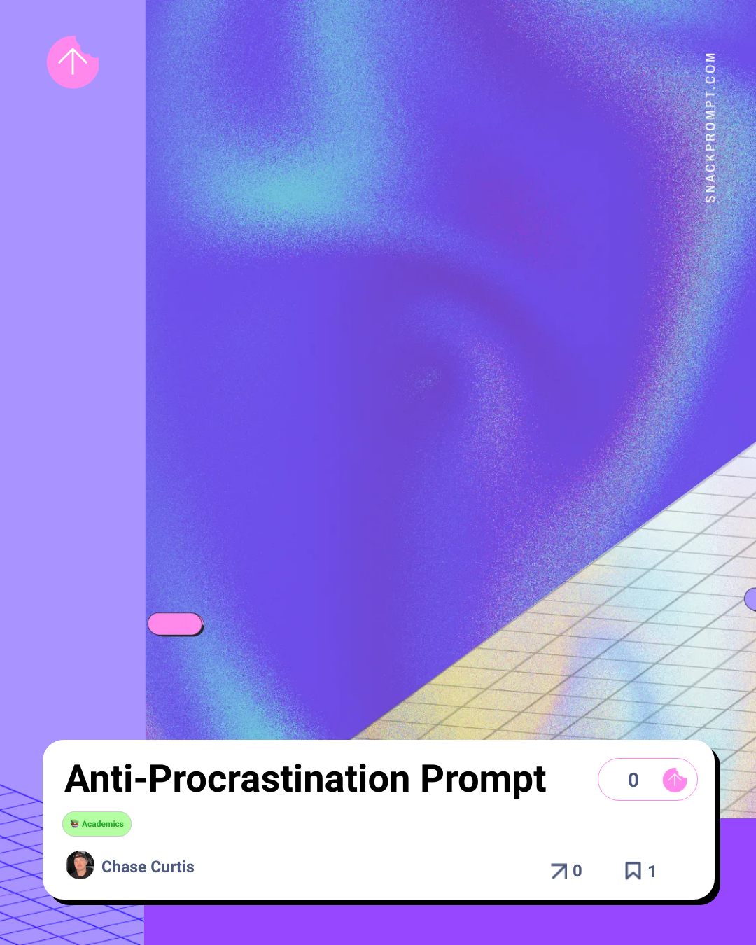Anti-Procrastination Prompt | Snack Prompt
