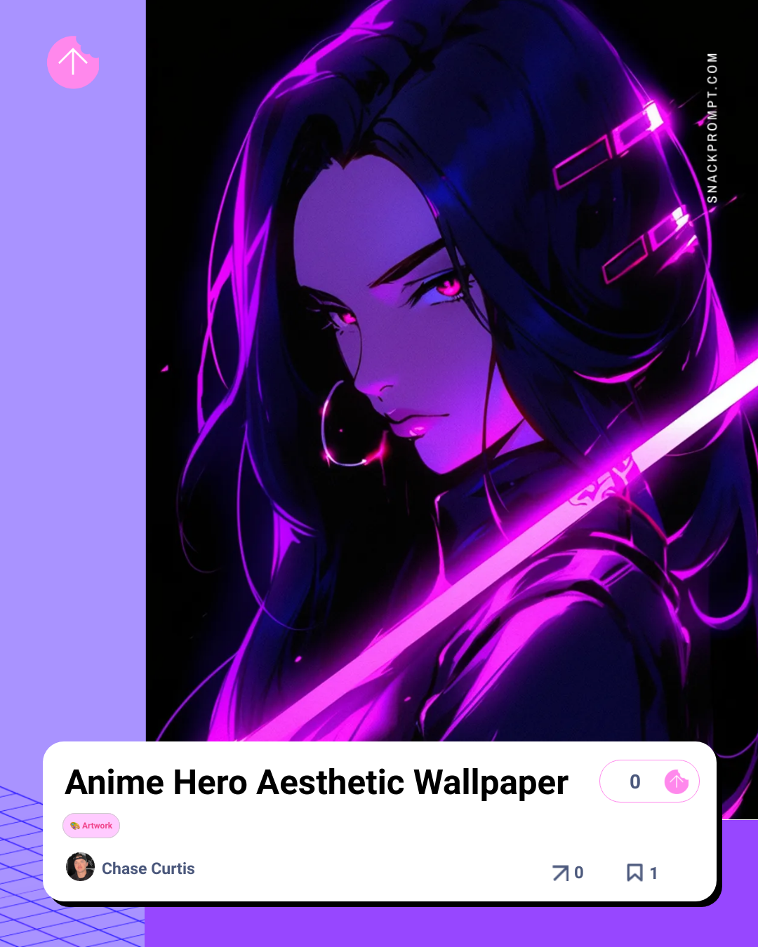 Anime Hero Aesthetic Wallpaper | Snack Prompt