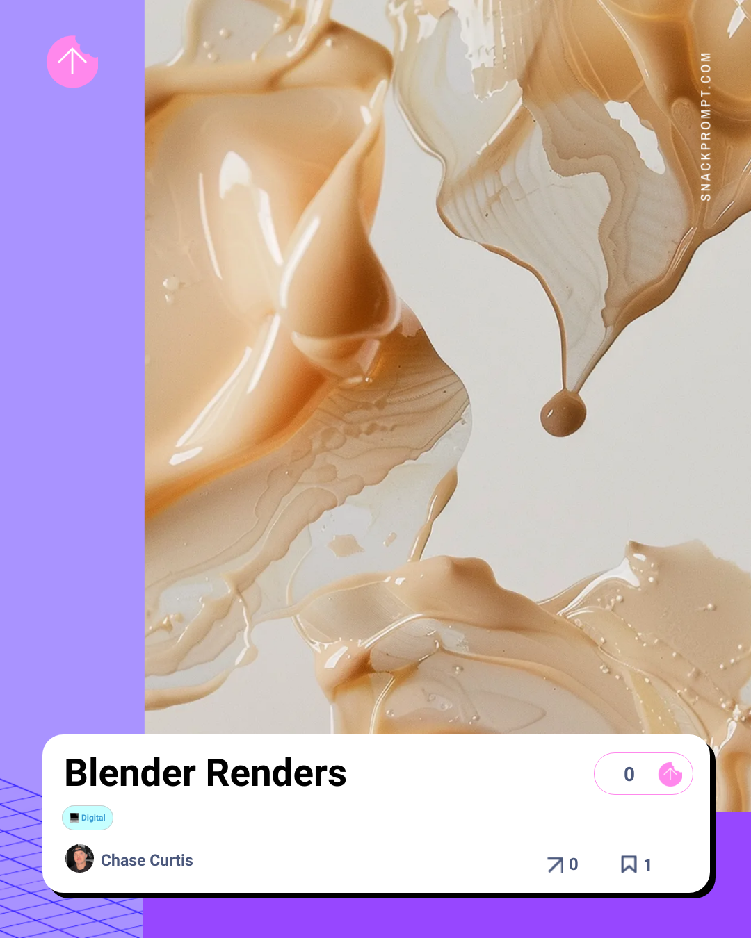 Blender Renders | Snack Prompt