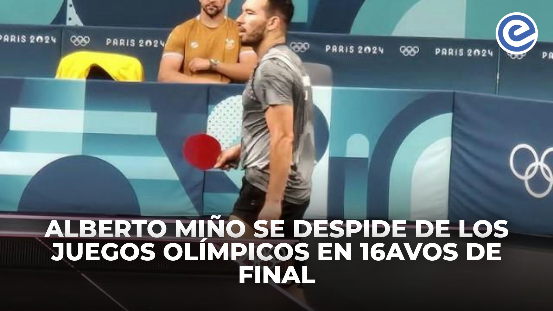 Alberto Miño se despide de los Juegos Olímpicos en 16avos de final
