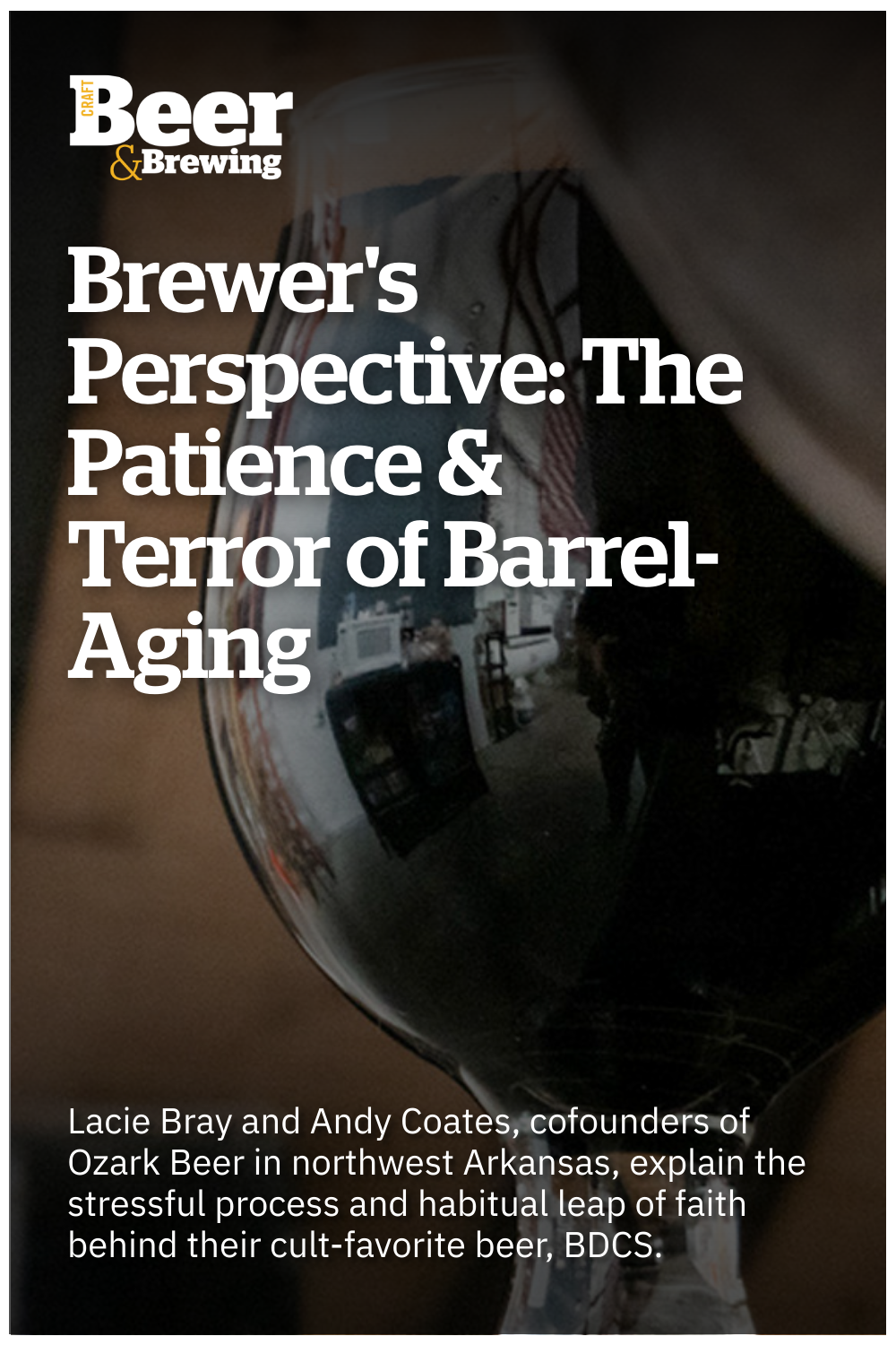 Brewer's Perspective: The Patience & Terror of Barrel-Aging | Craft ...