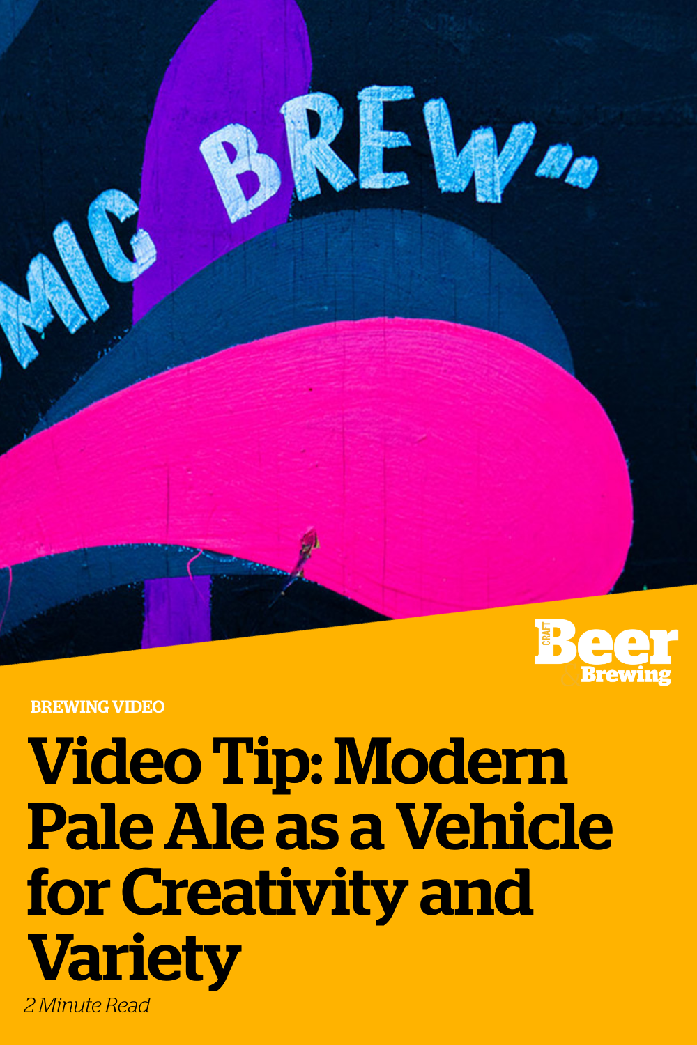 Video Tip: Modern Pale Ale as a Vehicle for Creativity and Variety ...