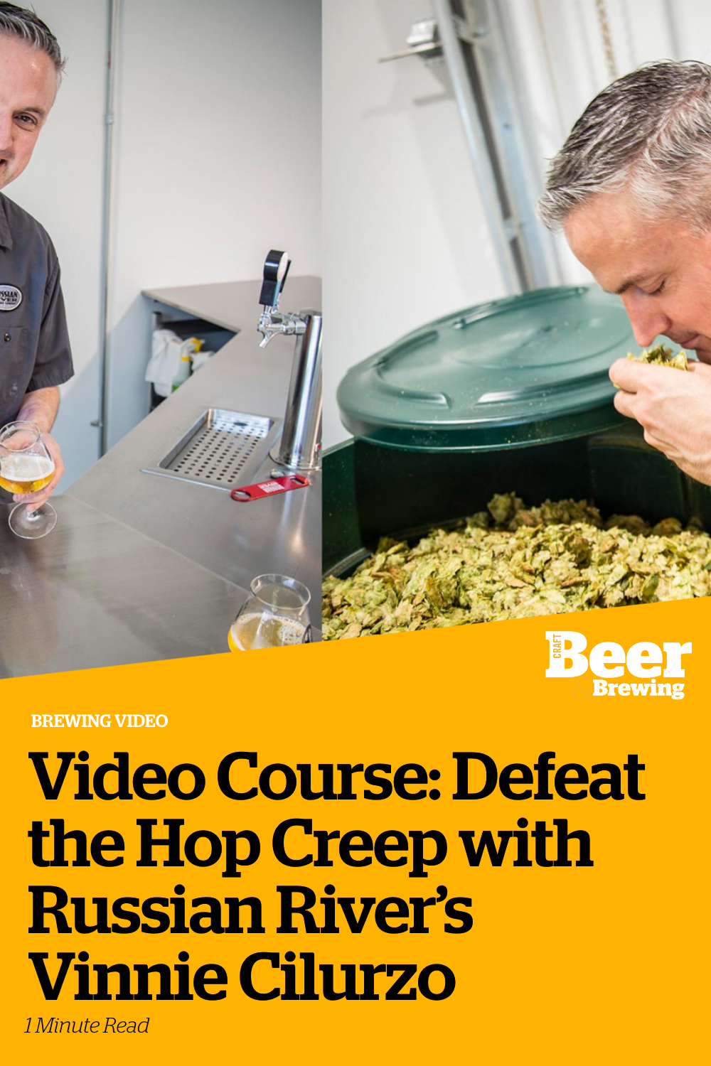 Video Course: Defeat the Hop Creep with Russian River’s Vinnie Cilurzo ...