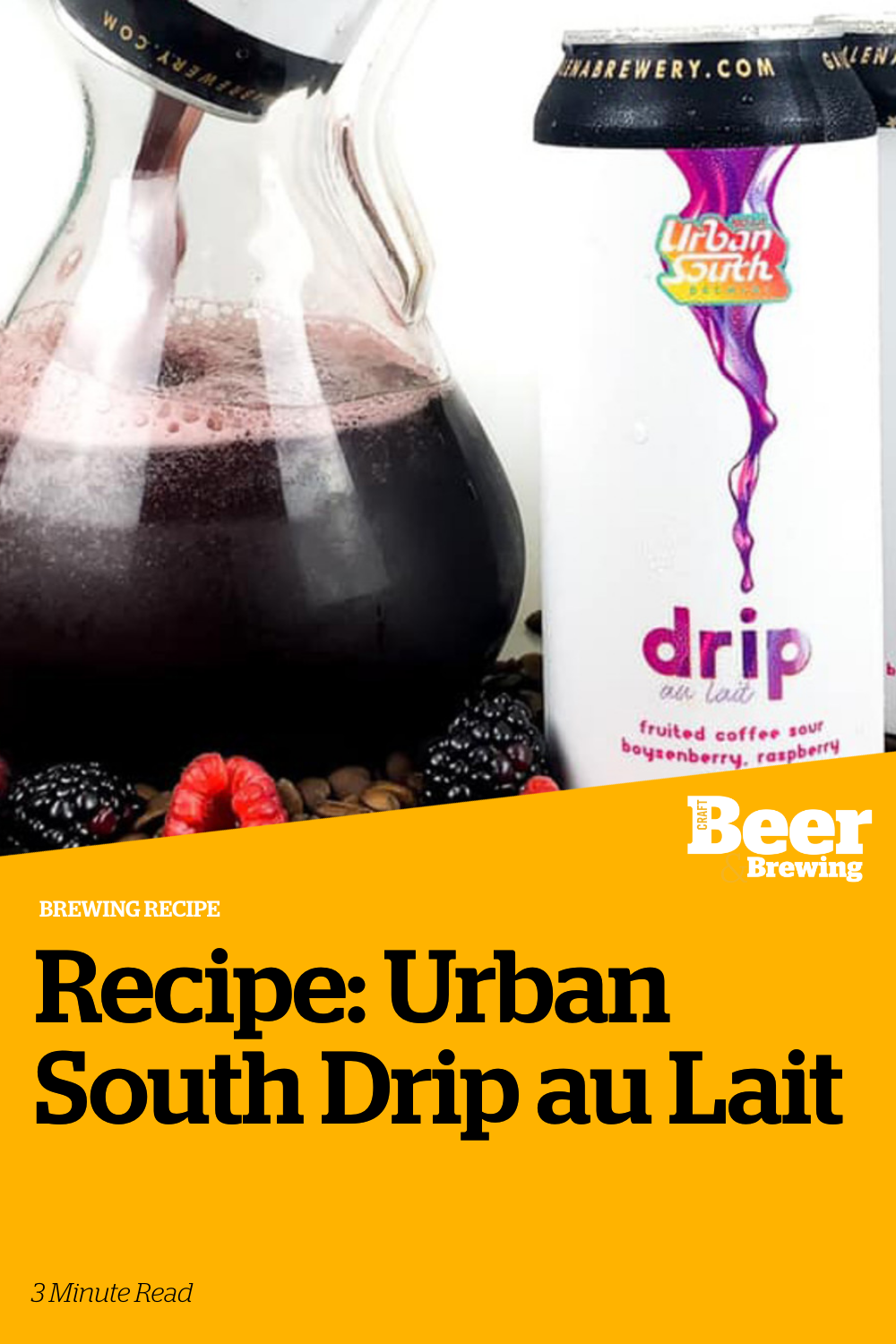 Recipe: Urban South Drip au Lait | Craft Beer & Brewing