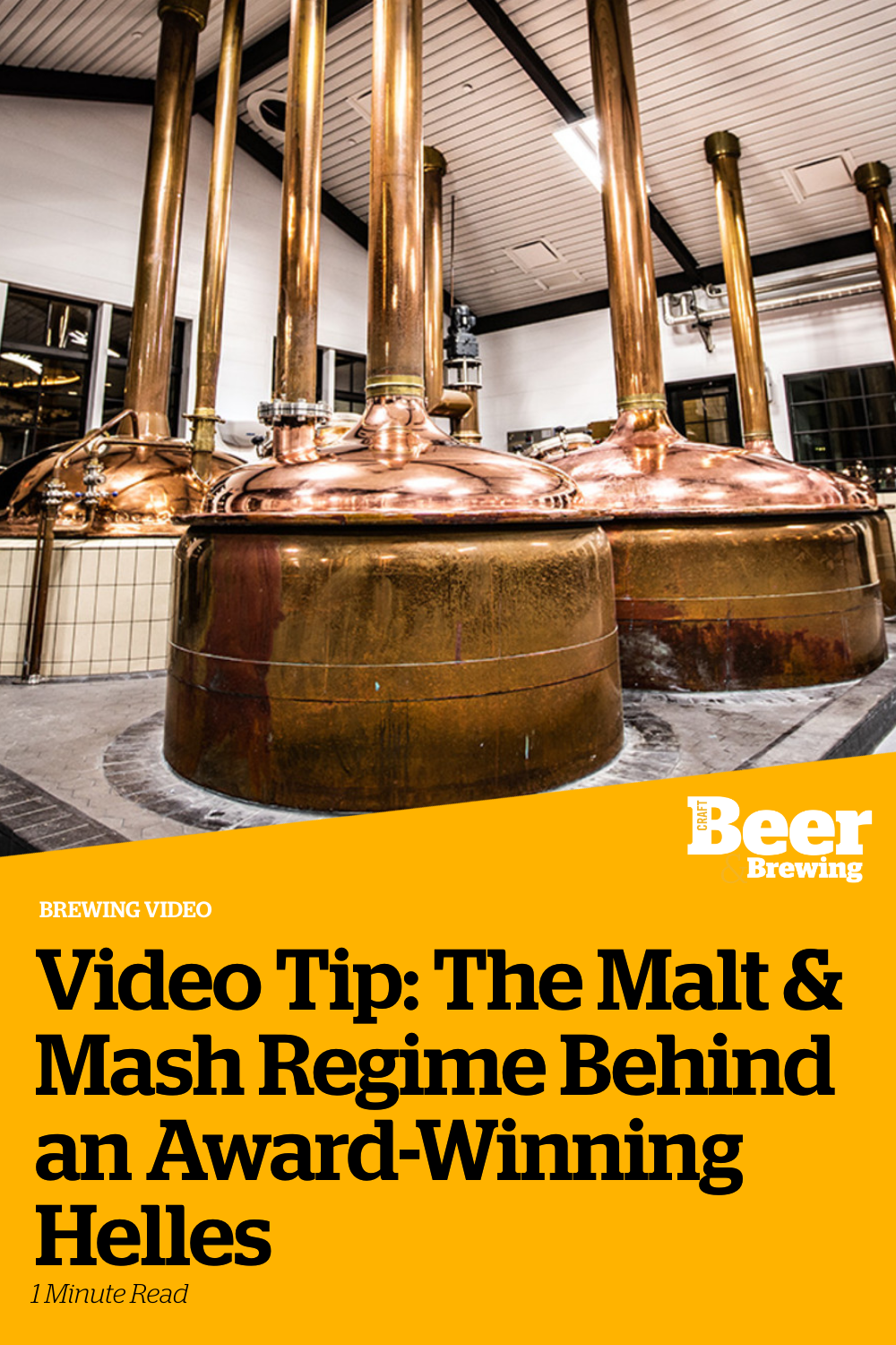 Video Tip: The Malt & Mash Regime Behind an Award-Winning Helles ...