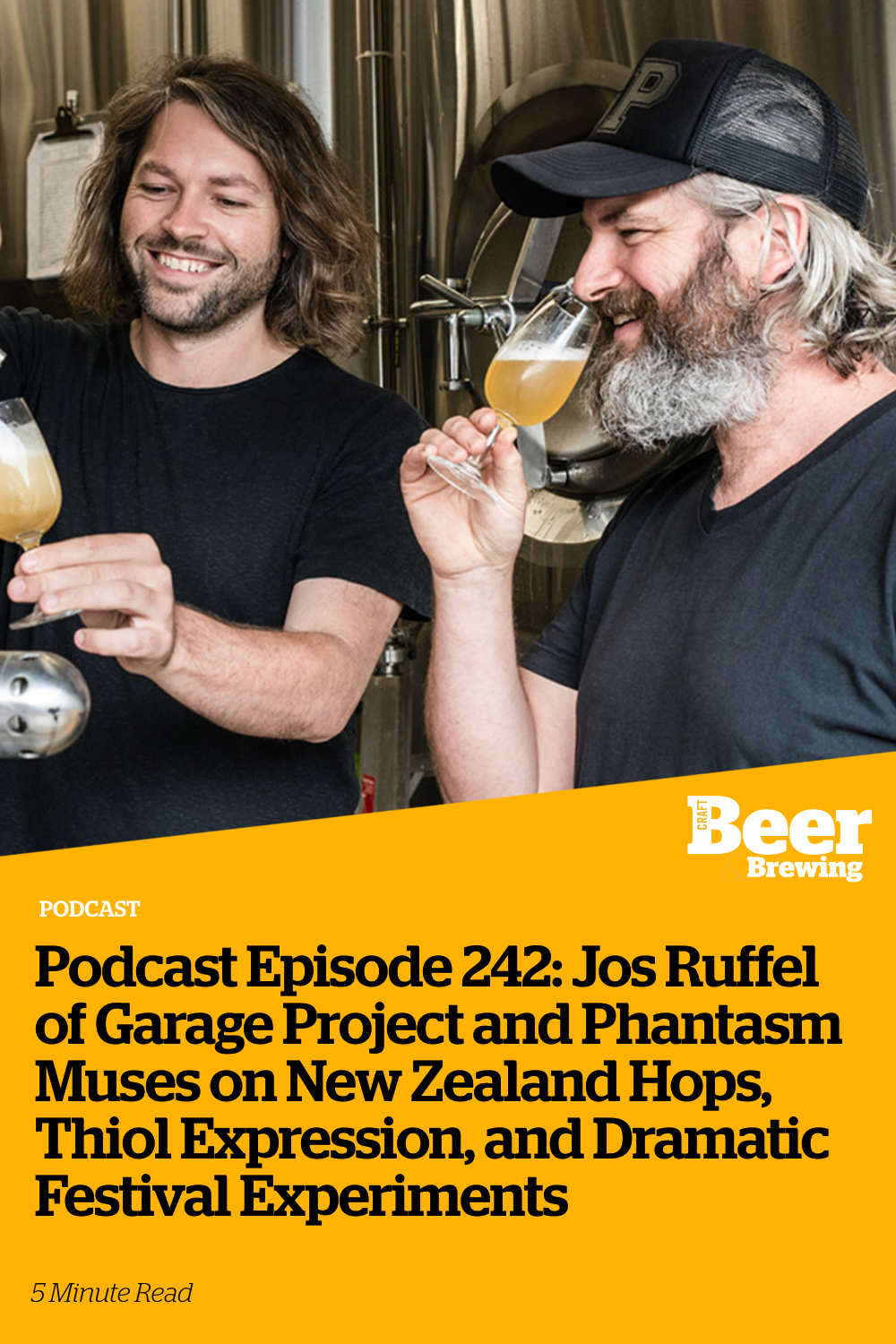 Podcast Episode 242: Jos Ruffell of Garage Project and Phantasm Muses ...