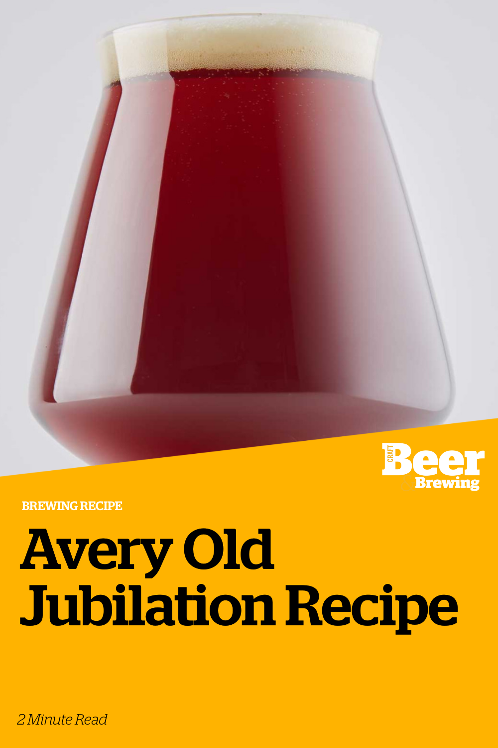 Avery Old Jubilation Recipe | Craft Beer & Brewing