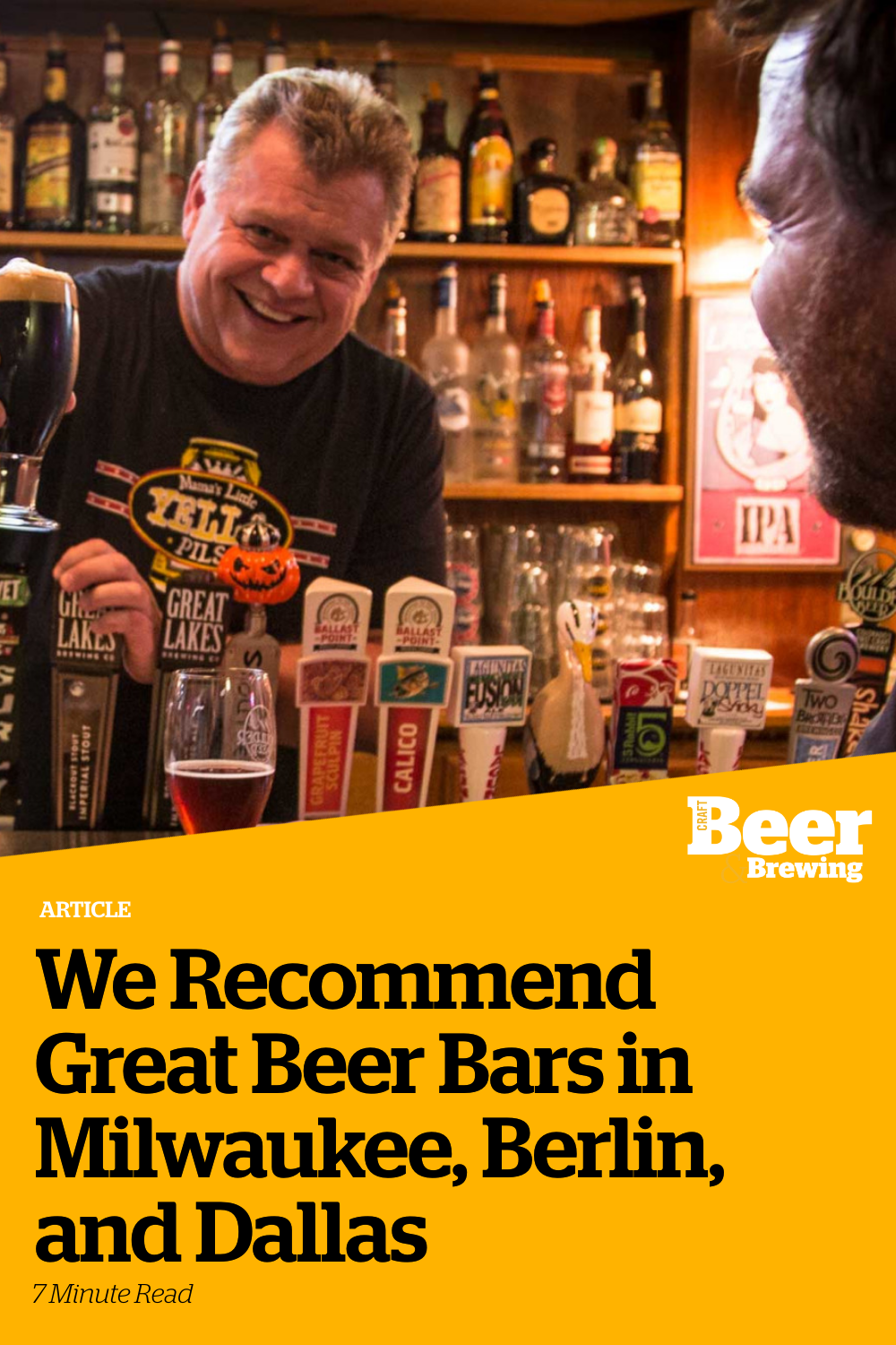 We Recommend Great Beer Bars in Milwaukee, Berlin, and Dallas | Craft ...