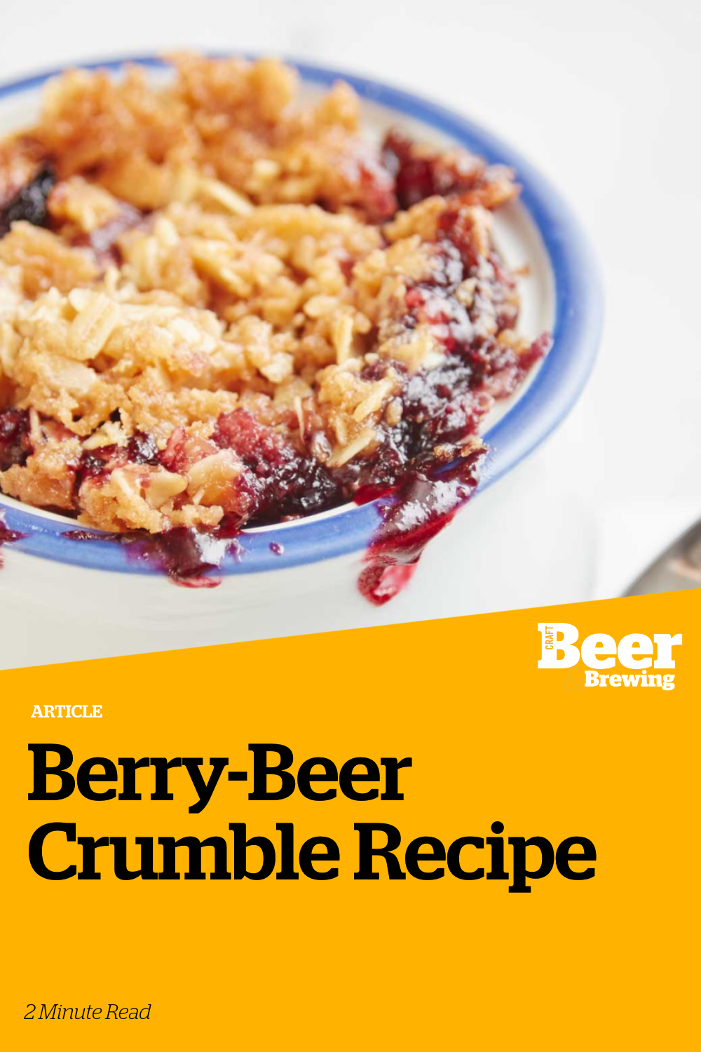 Berry-Beer Crumble Recipe | Craft Beer & Brewing