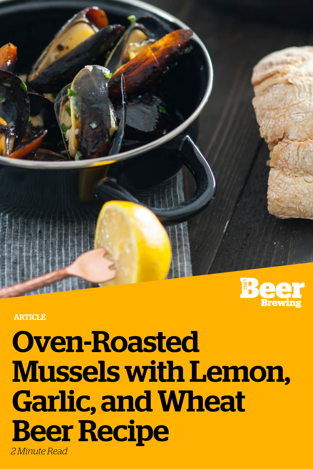 Beer With Mussels Recipe