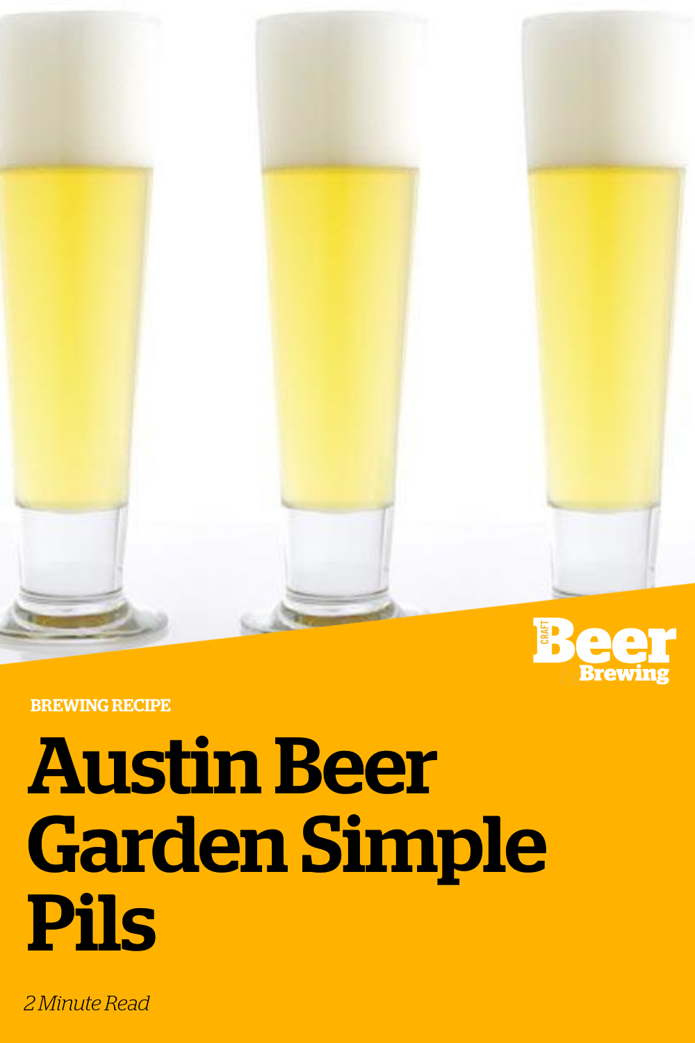 Austin Beer Garden Simple Pils | Craft Beer & Brewing