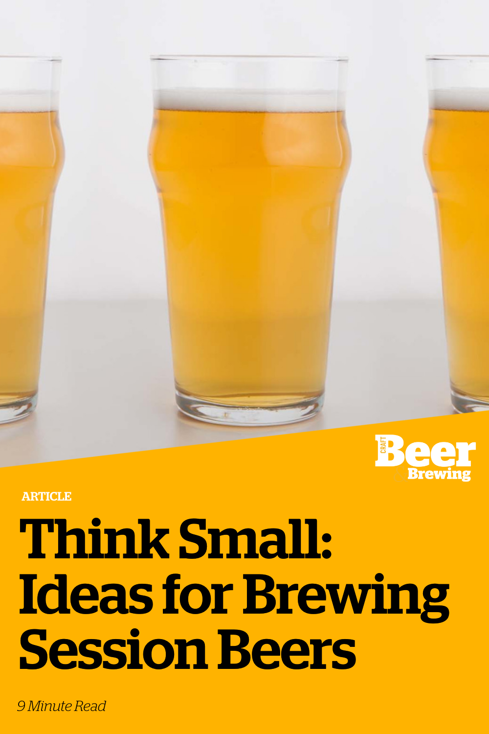 Think Small: Ideas for Brewing Session Beers | Craft Beer & Brewing