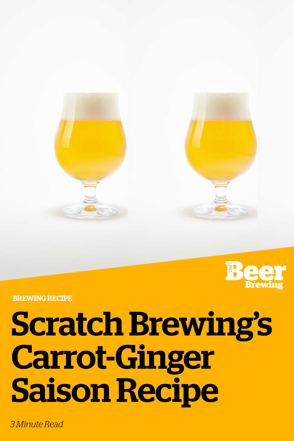 Scratch Brewing’s Carrot-Ginger Saison Recipe | Craft Beer & Brewing