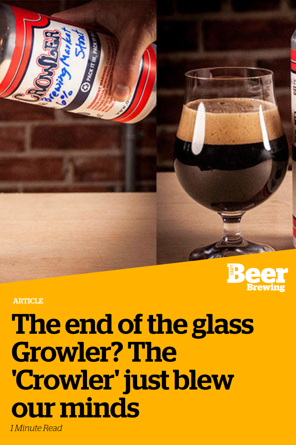 The end of the glass Growler? The 'Crowler' just blew our minds | Craft ...