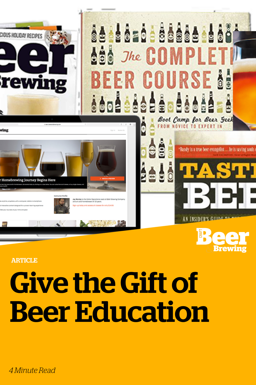 Give the Gift of Beer Education | Craft Beer & Brewing