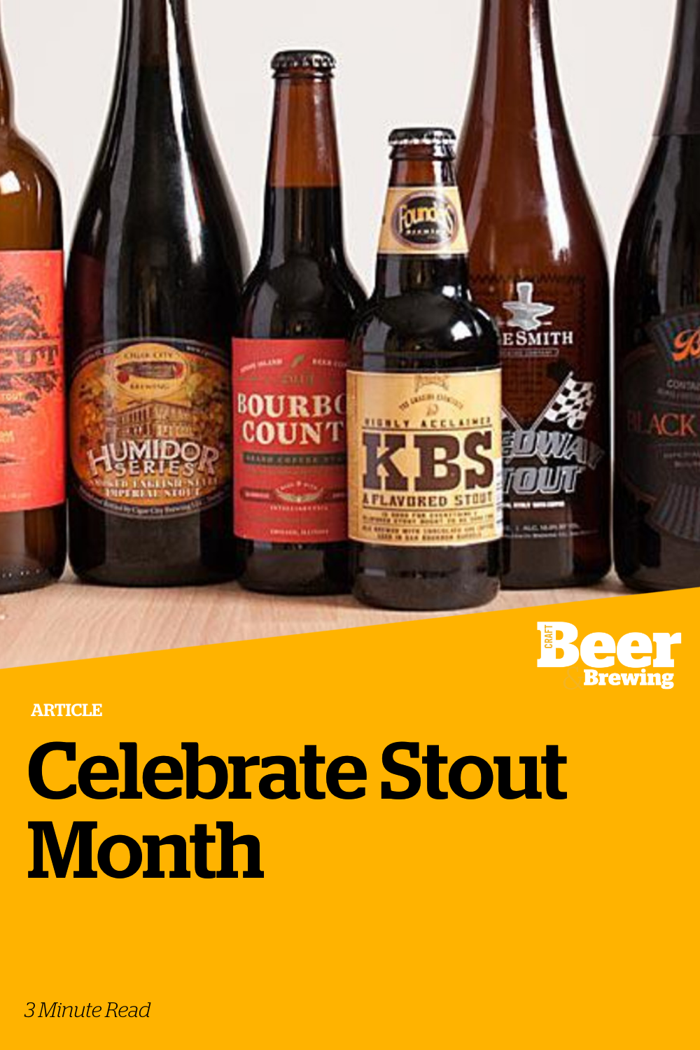 Celebrate Stout Month | Craft Beer & Brewing