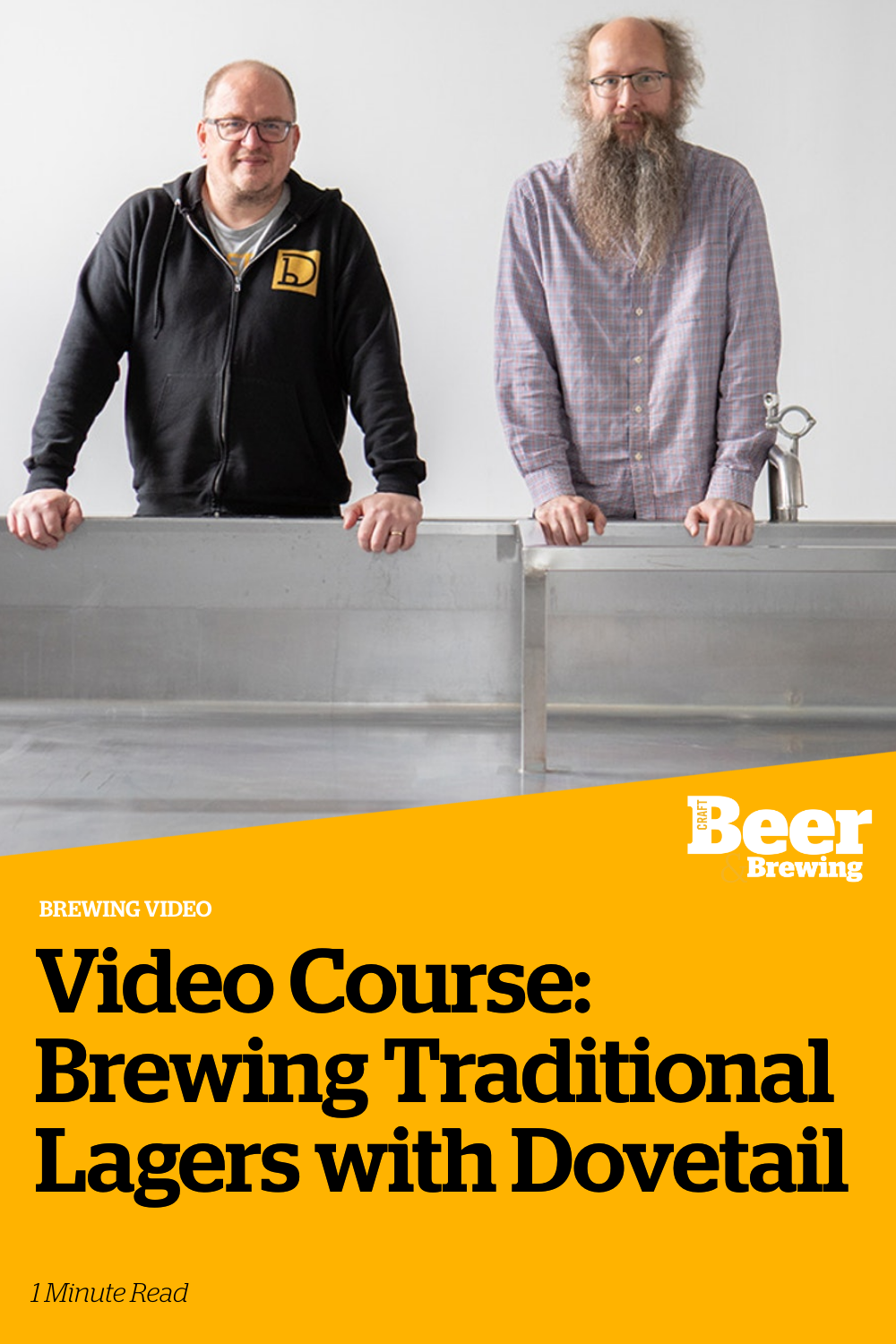 Video Course: Brewing Traditional Lagers with Dovetail | Craft Beer ...