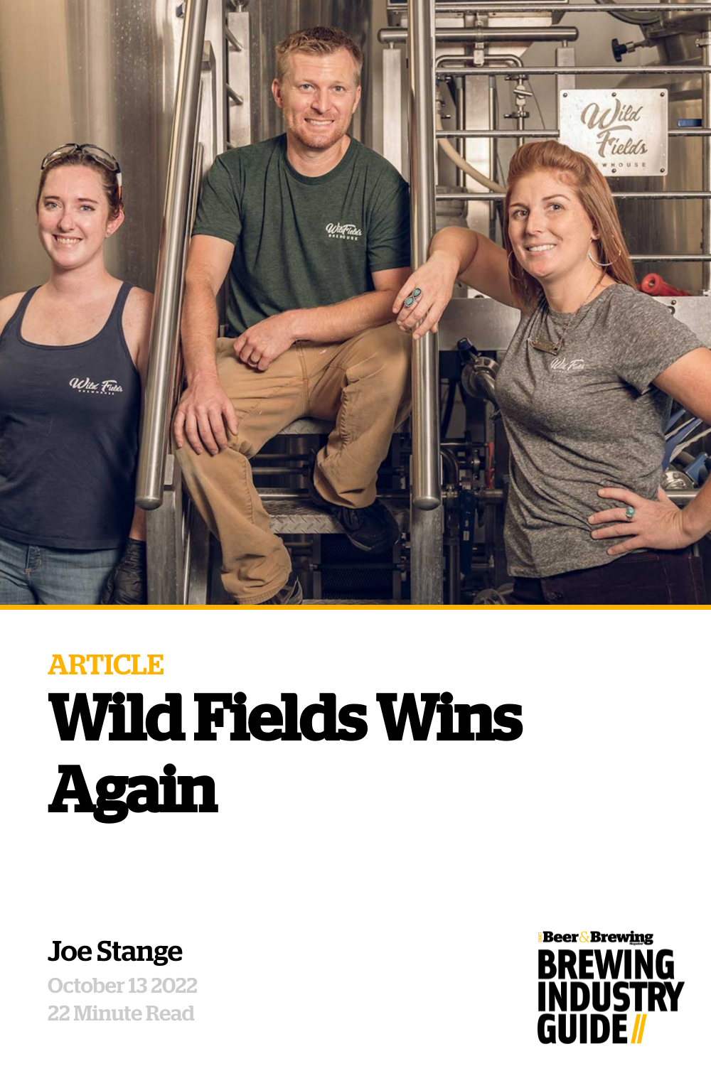 Wild Fields Wins Again | Brewing Industry Guide