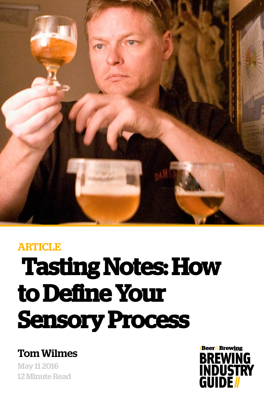 Tasting Notes: How to Define Your Sensory Process | Brewing Industry Guide