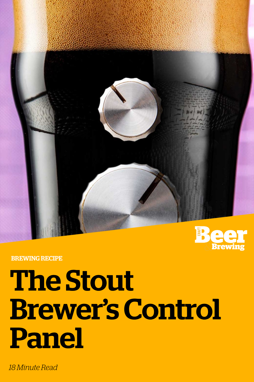 The Stout Brewer’s Control Panel | Craft Beer & Brewing