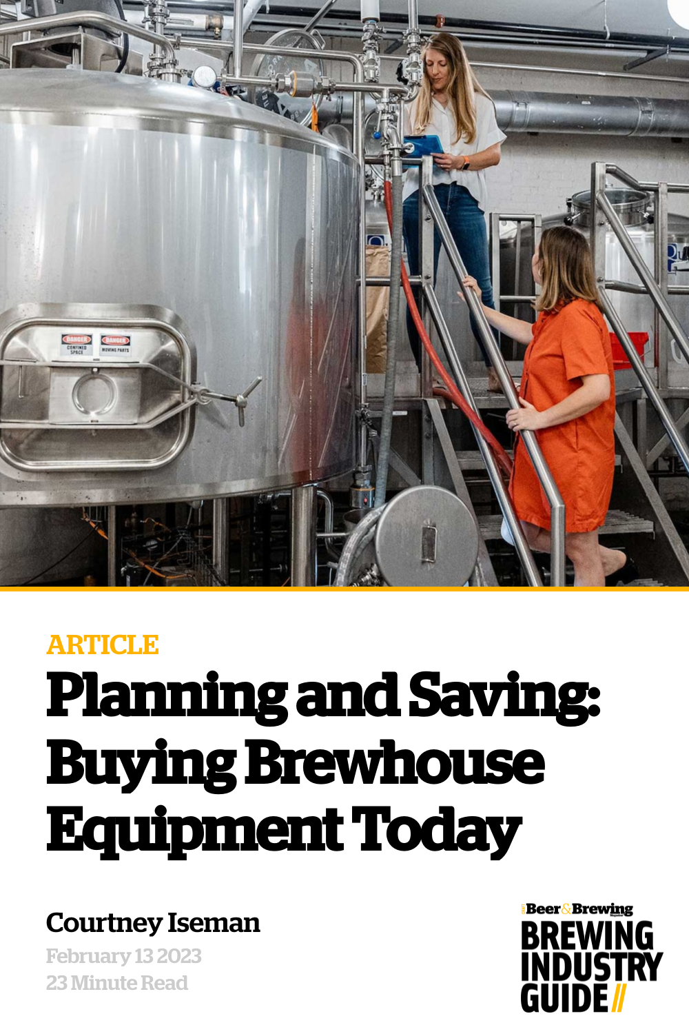 Planning and Saving: Buying Brewhouse Equipment Today | Brewing ...
