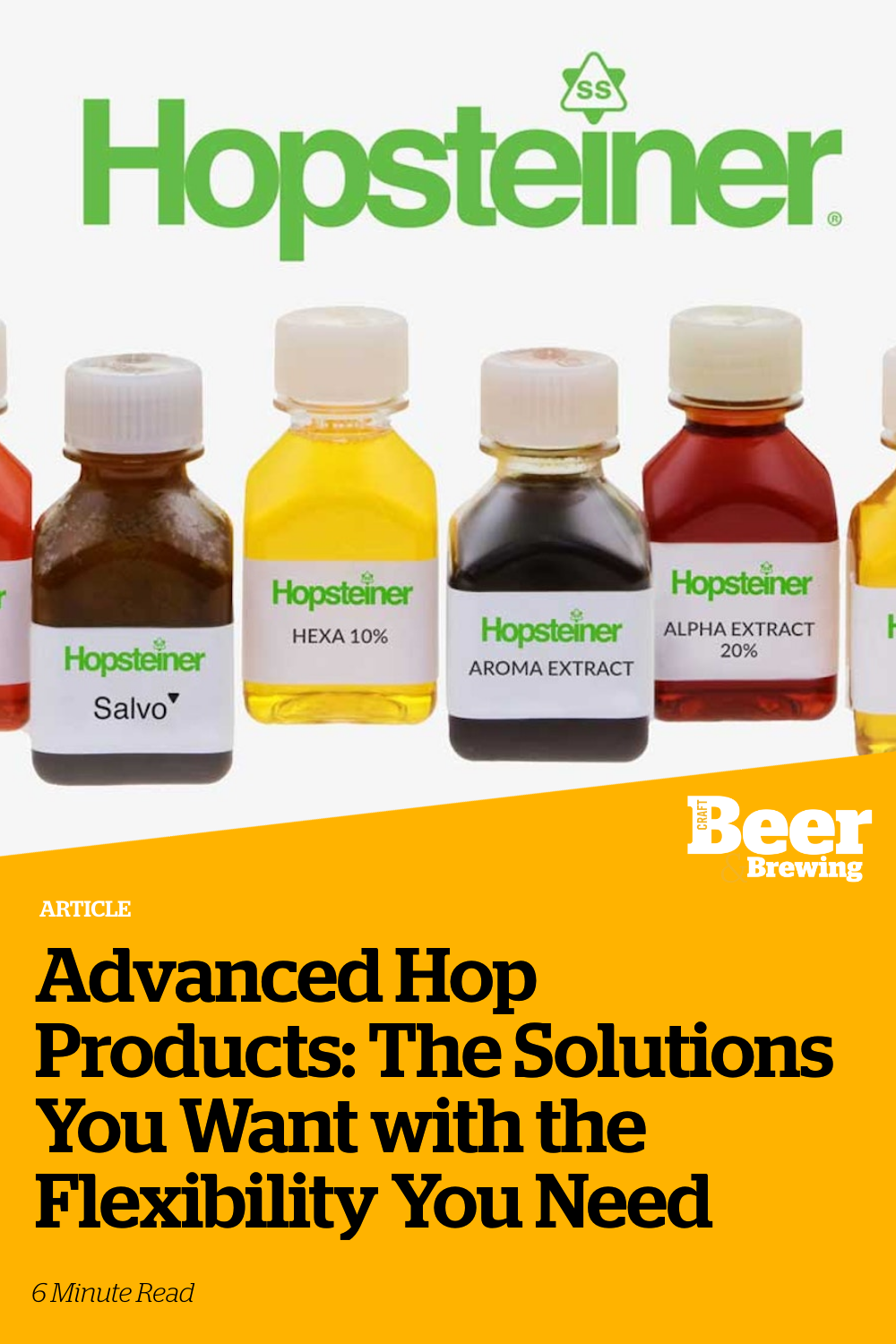 Advanced Hop Products: The Solutions You Want with the Flexibility You ...