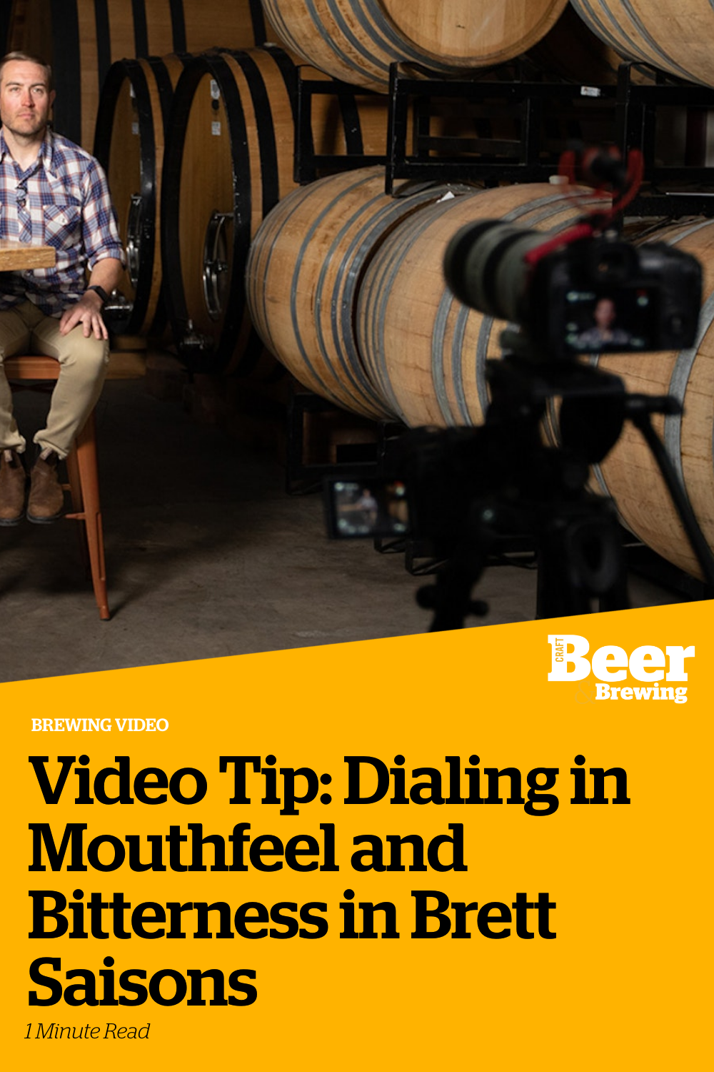 Video Tip: Dialing in Mouthfeel and Bitterness in Brett Saisons | Craft ...