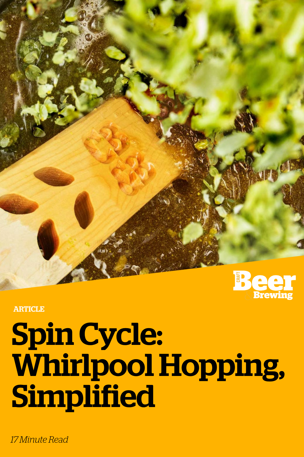 Spin Cycle: Whirlpool Hopping, Simplified | Craft Beer & Brewing